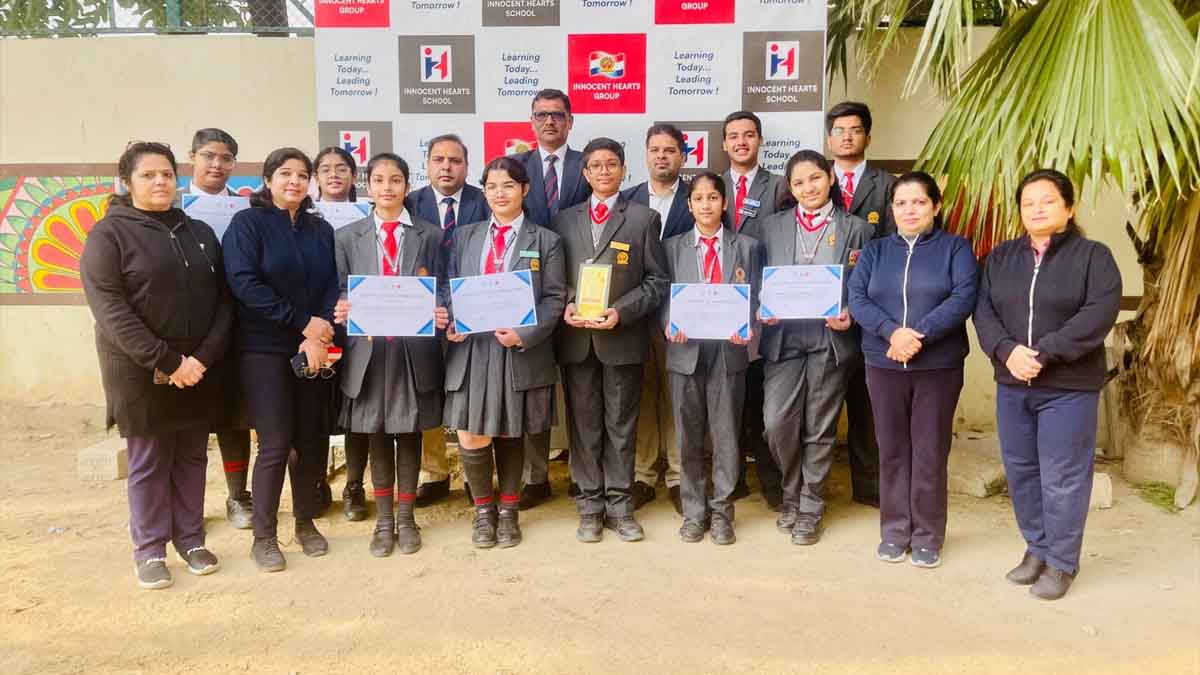 Innocent Hearts: इनोसेंट हार्ट्स स्कूल ने चेतना प्रोजेक्ट कार्यक्रमों में किया उत्कृष्ट प्रदर्शन